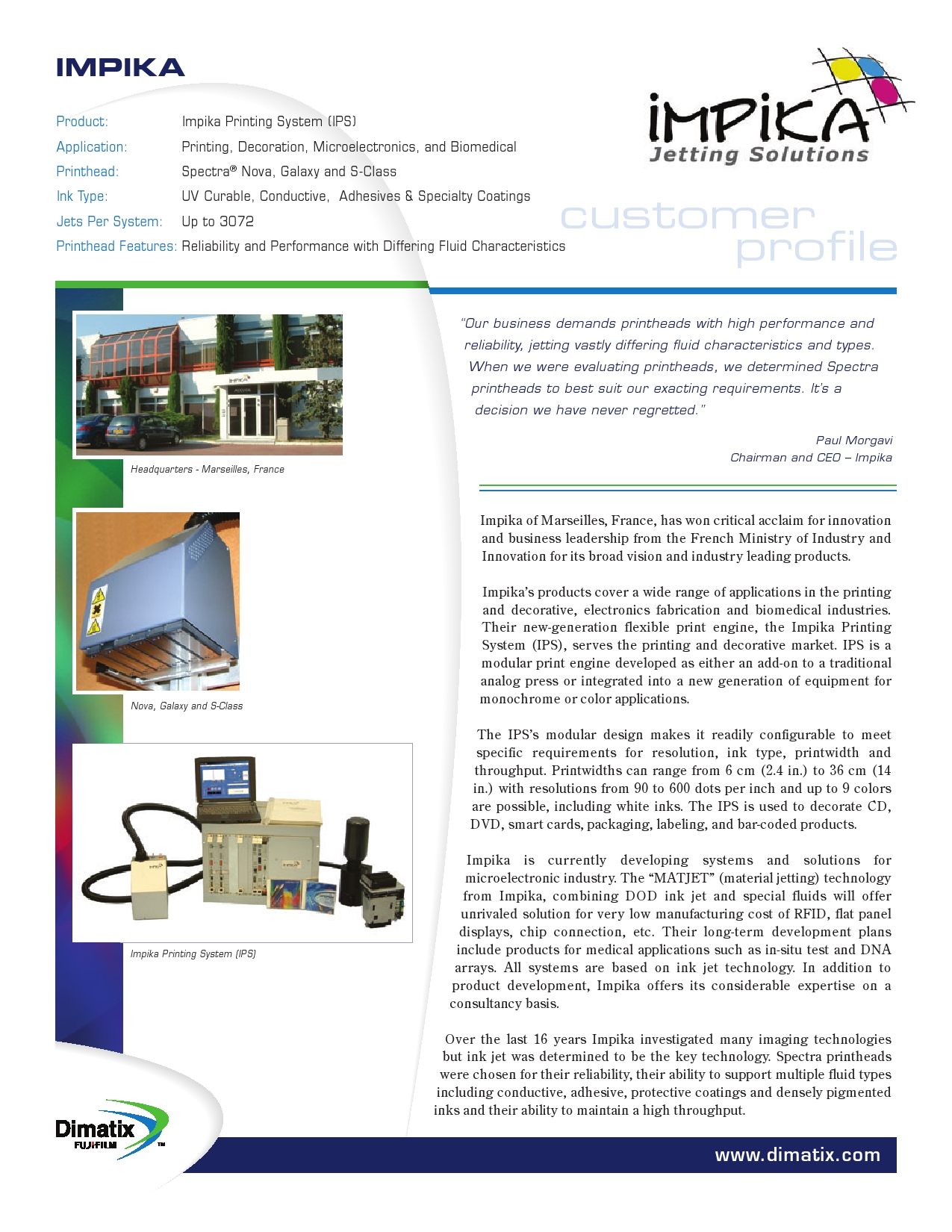 Article - Impika Printing Systems UV Curable Company Profile - PrintHead Cleaners